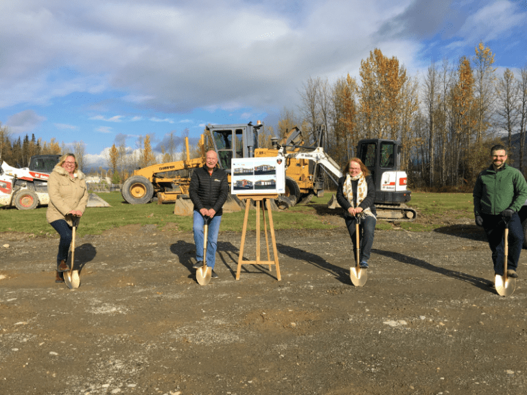 Official Ground Breaking - Fire Hall Project - District of Mackenzie