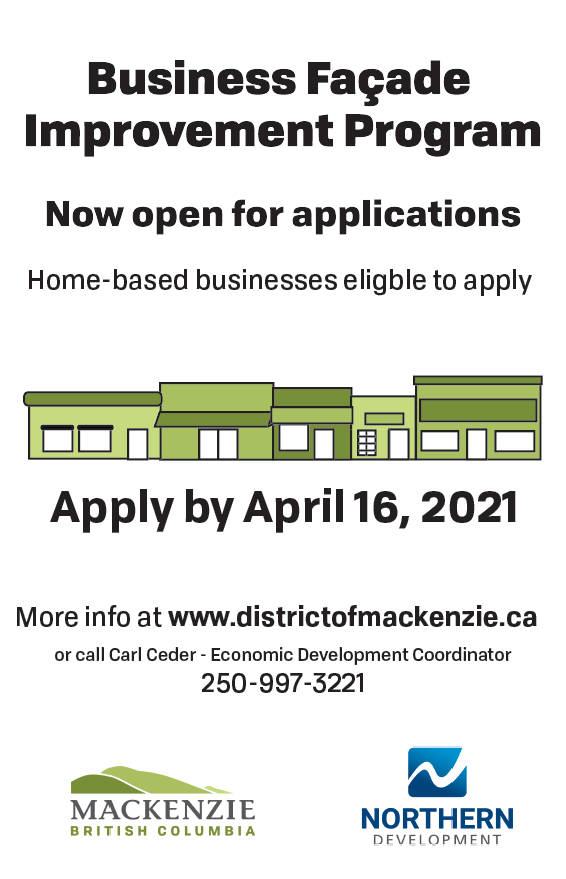 Business Facade Improvement Program | Mackenzie, BC