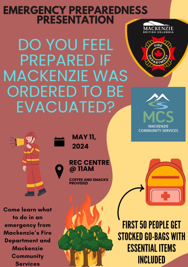 Emergency Preparedness Presentation - District of Mackenzie