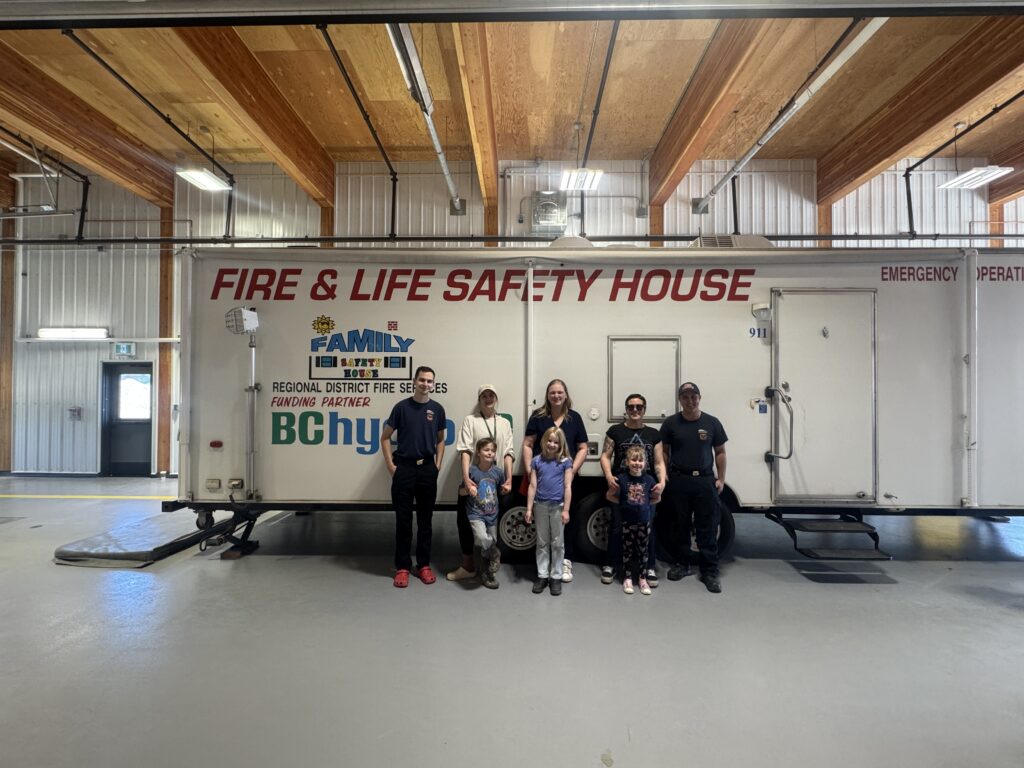 Fire Prevention Week at Morfee Elementary - District of Mackenzie