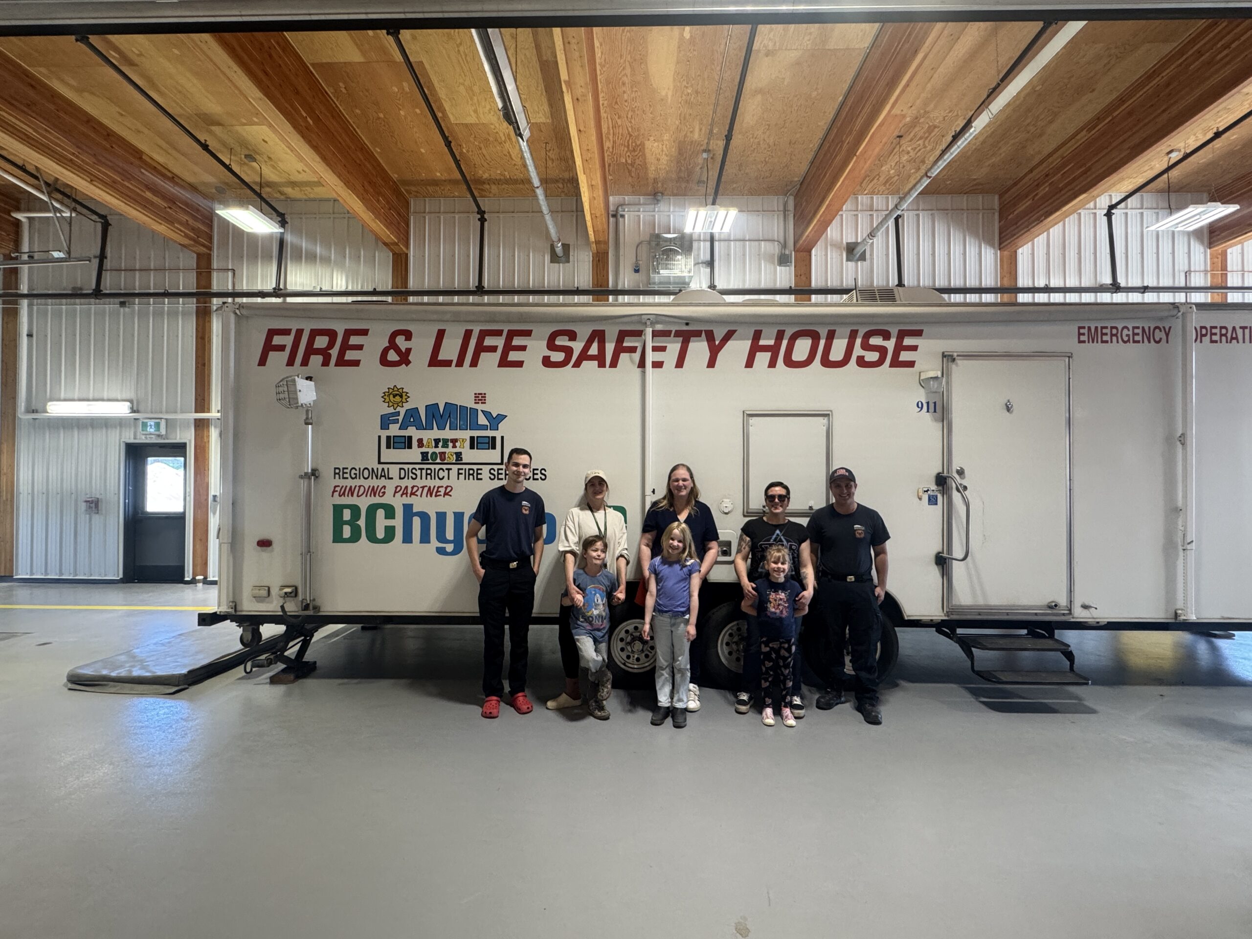 Fire Prevention Week at Morfee Elementary - District of Mackenzie