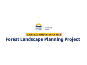 Mackenzie Forest Landscape Plan – Survey - District of Mackenzie